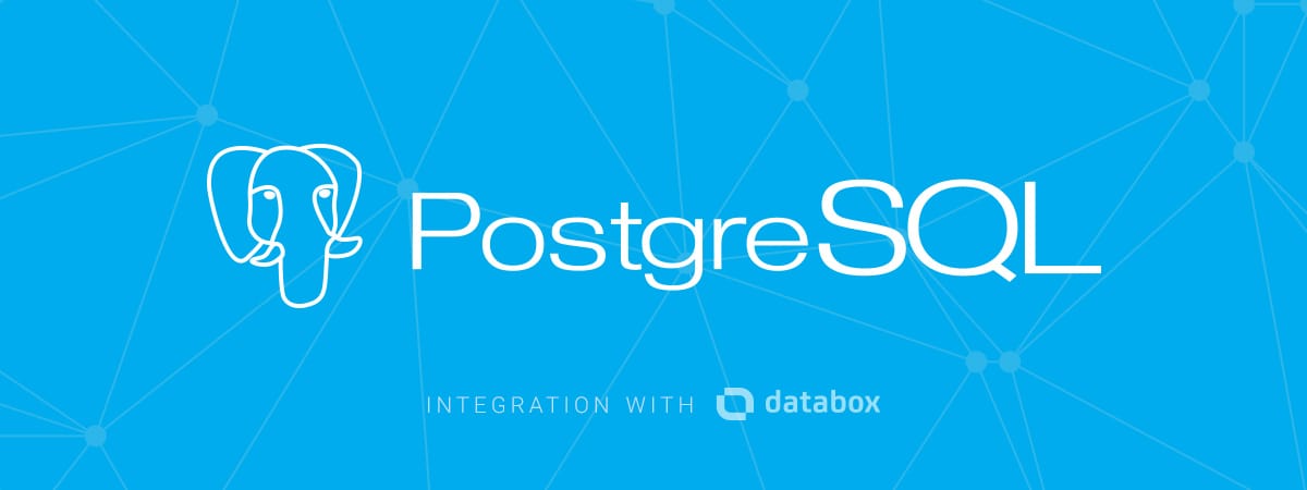 Connect to your PostgreSQL Data with Databox | Databox