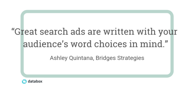 26 Different Ways for Writing Search Ad Copy That Gets Clicks | Databox