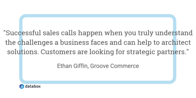 11 Successful Plays for Running Great Sales Calls | Databox