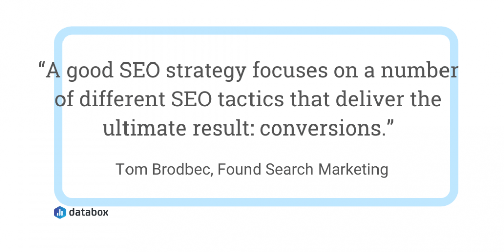 How to Set SEO Goals for Your Team (That Actually Drive Action) | Databox