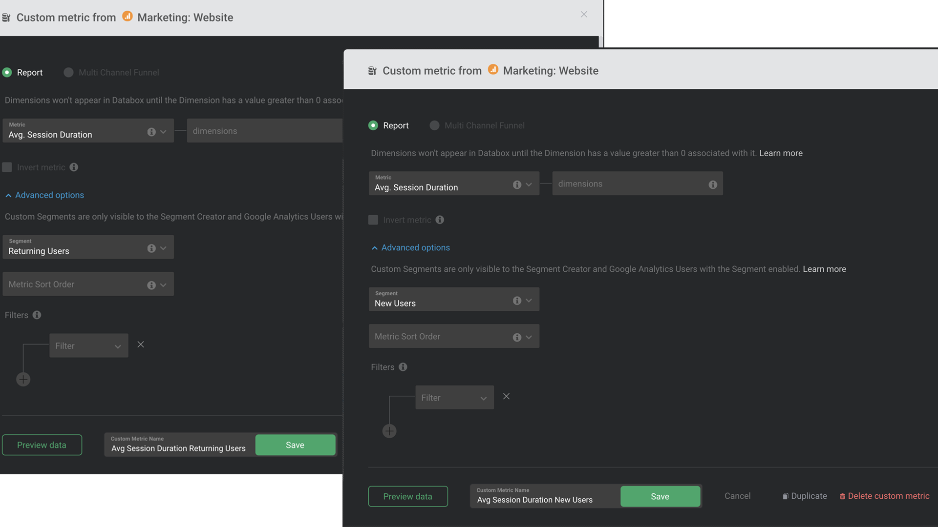 Analyzing Return User Behavior | Databox