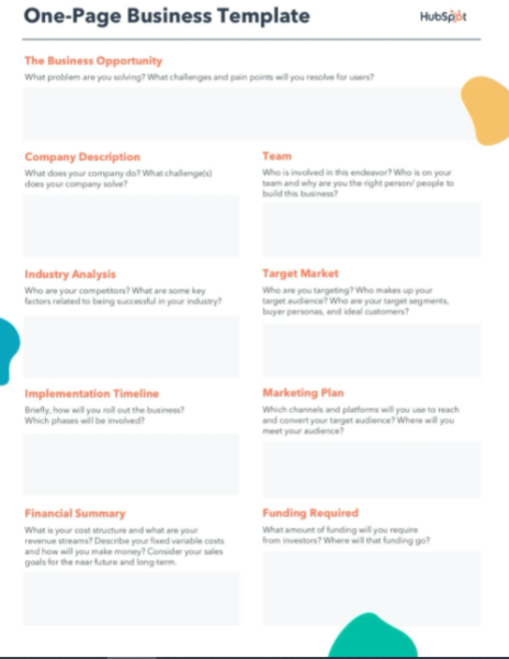 How to Write a Business Plan in 2025 [Examples Included] | Databox