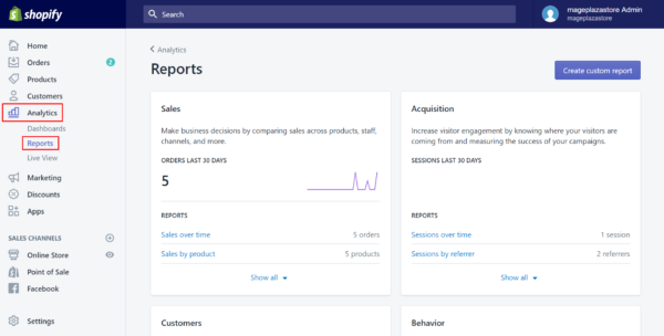 Shopify Sales Reports: Definitions, Metrics, & Templates to Grow Your ...