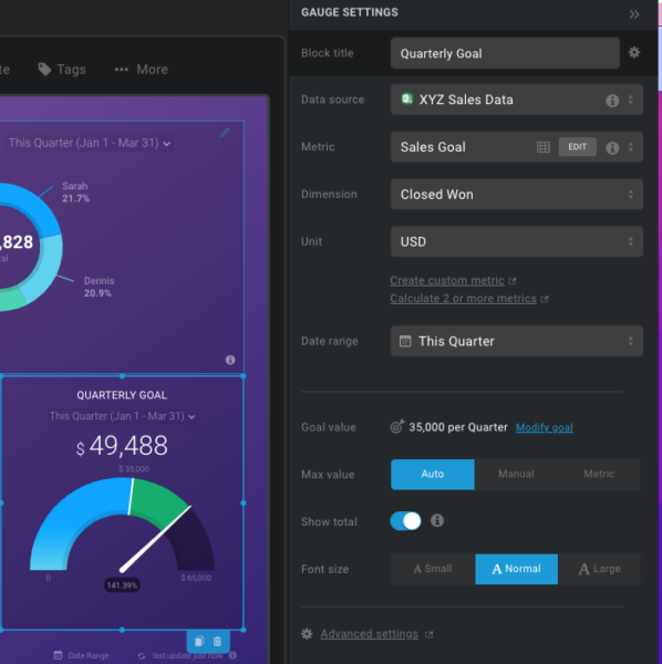 Create An Excel Dashboard From Scratch In 8 Steps Or Just 3 With Databox Databox