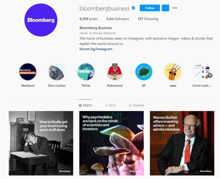 24 Data-Backed Instagram Profile Examples and Bio Ideas | Databox