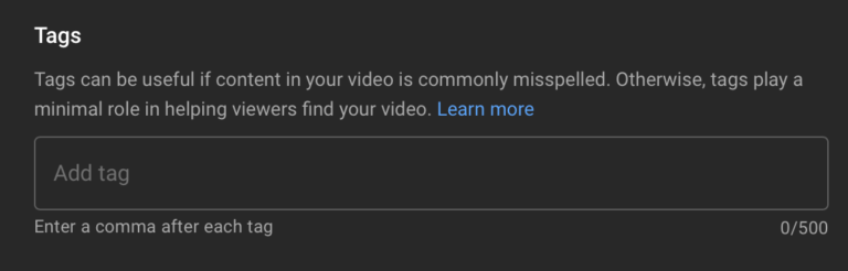 How to Use Tags on YouTube to Increase Channel Views: A Guide with ...