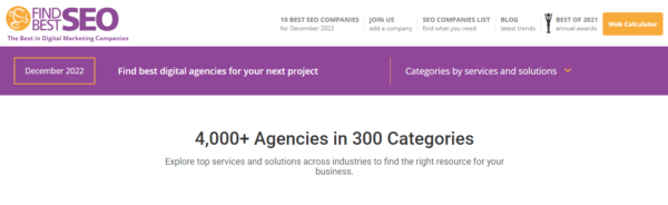 23 Can’t-Miss Marketing Agency Directories for 2025 | Databox