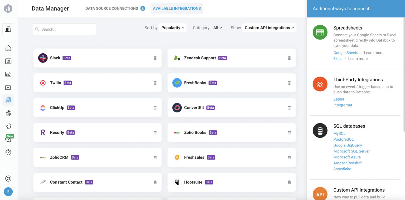 Connect (Just About) Any Platform To Databox With Custom Integrations | Databox