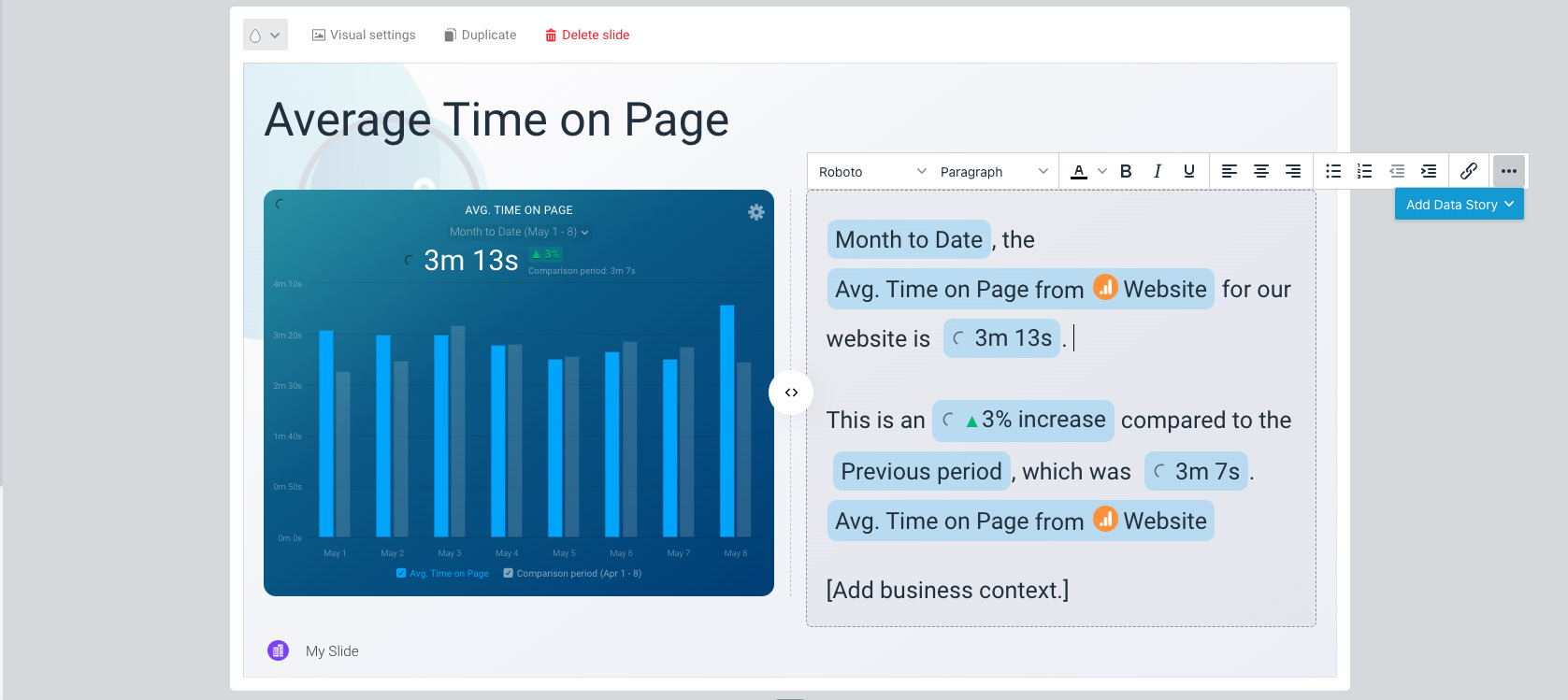 Create Meaningful Reports | Databox