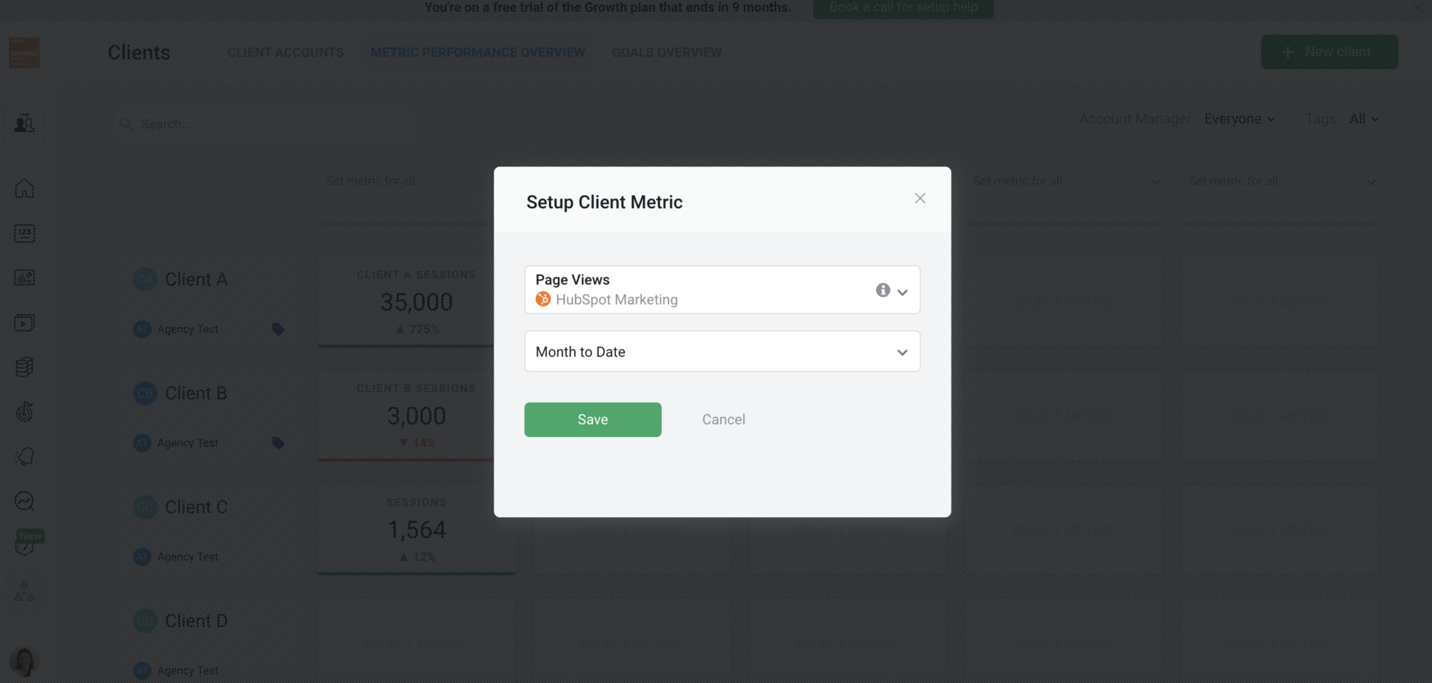 Monitor Client Performance for All Your Agency's Accounts on One Screen