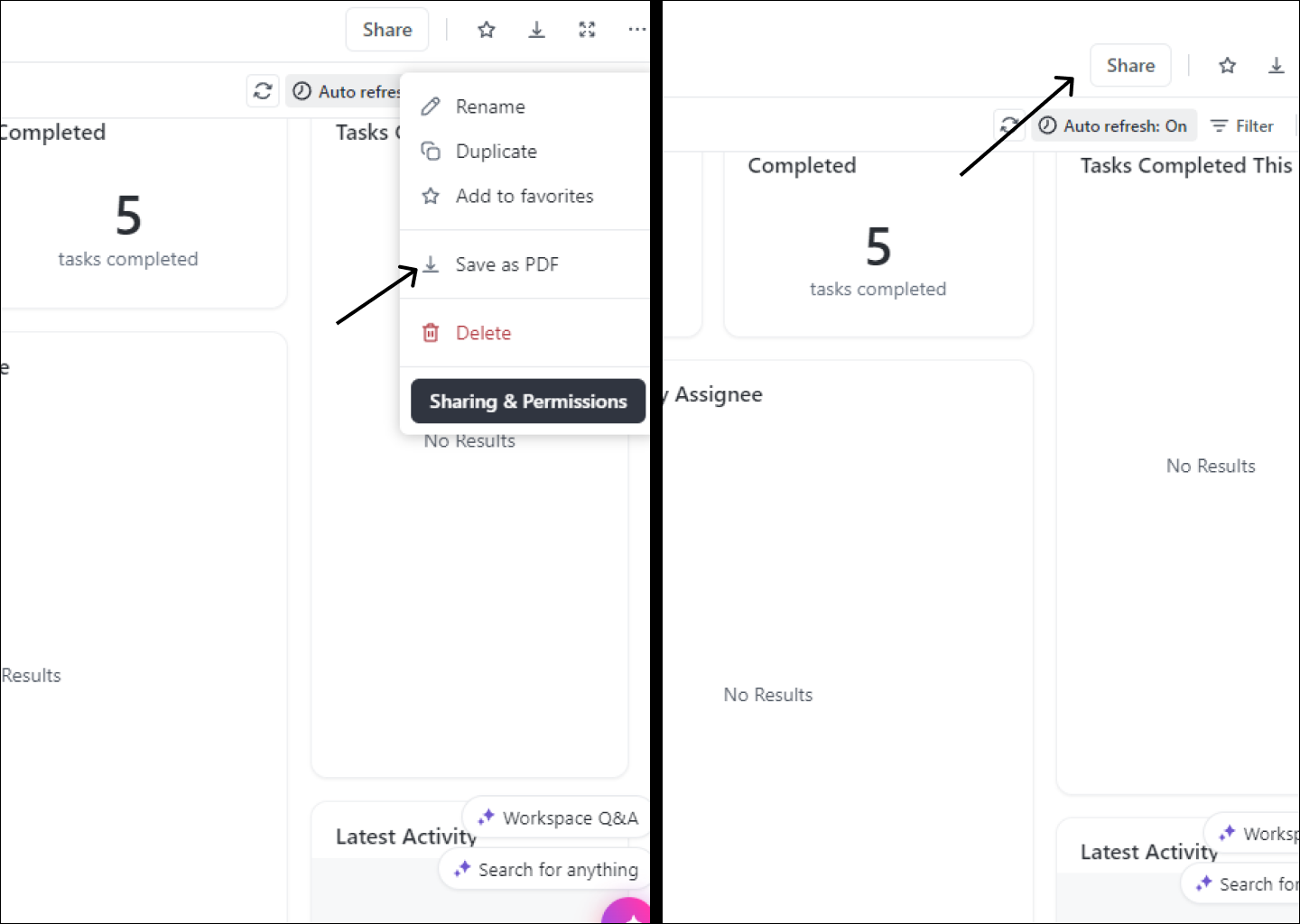 The Simple Guide to Create a ClickUp Dashboard | Databox