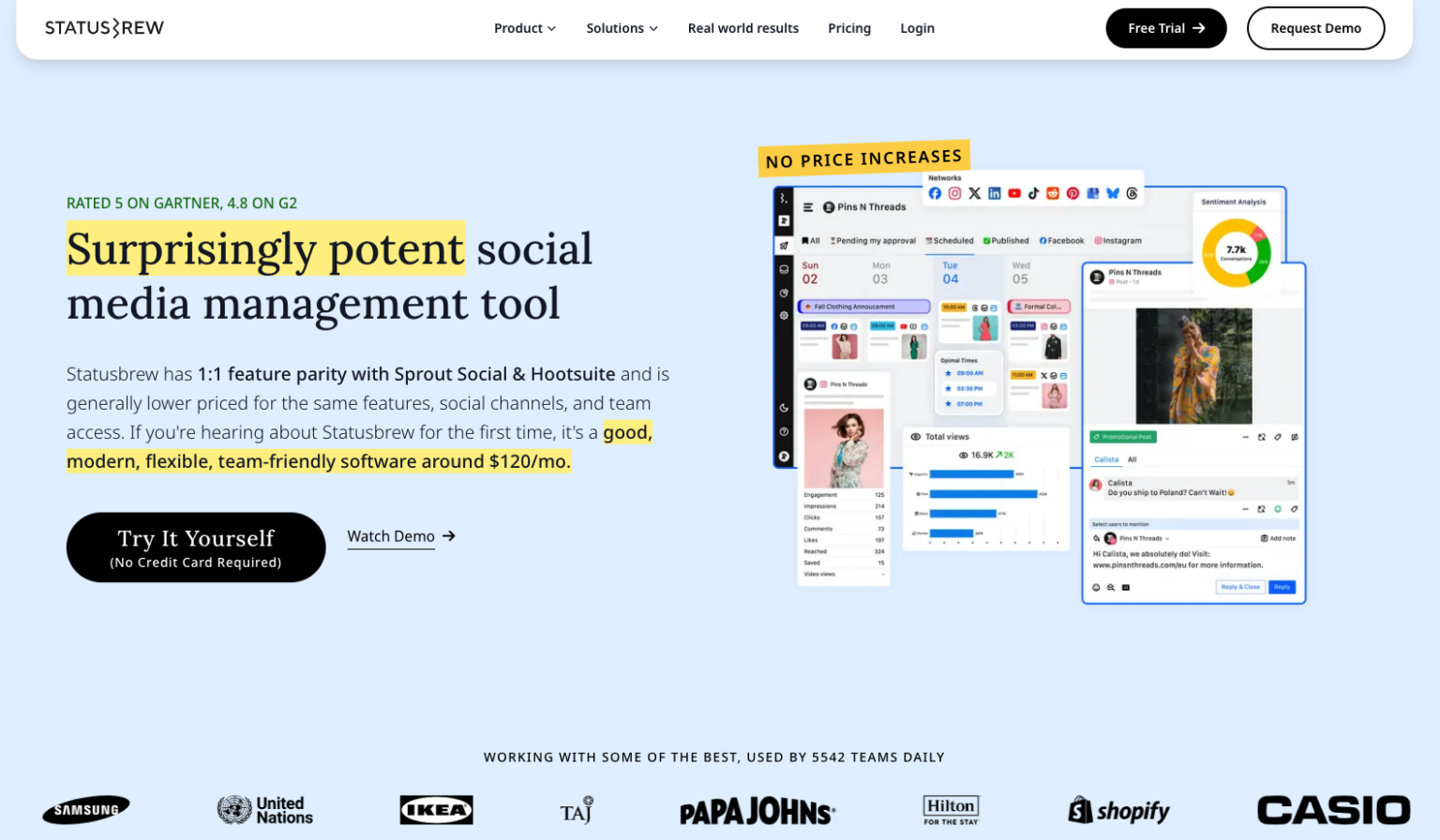 Top 12 Social Media Management Tools for 2025 | Databox